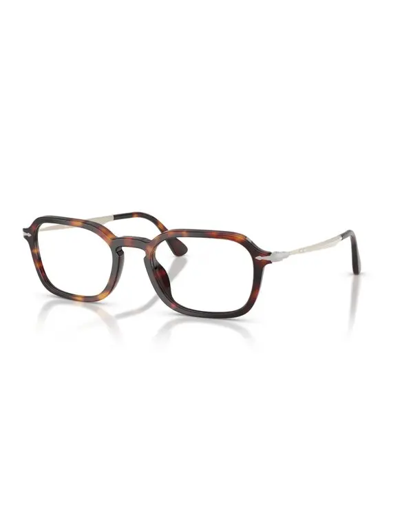 Persol Square Acetate Eyeglasses - Havana