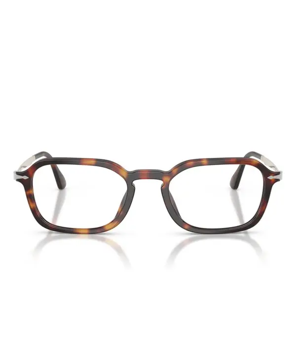 Persol Square Acetate Eyeglasses - Havana