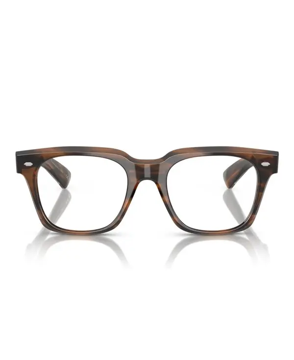 Oliver Spencer Square Alfrey Eyeglasses - Barchan
