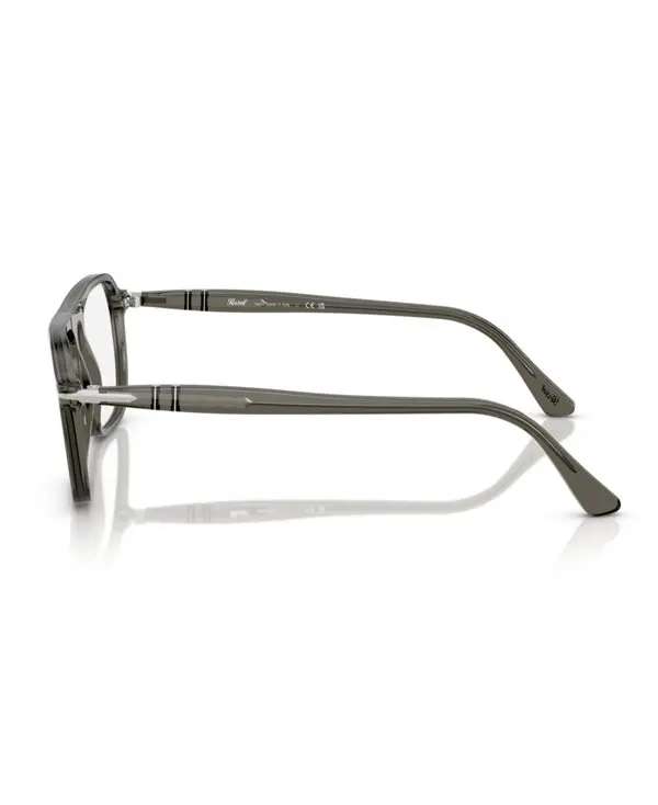 Persol Square Acetate Eyeglasses - Smoke