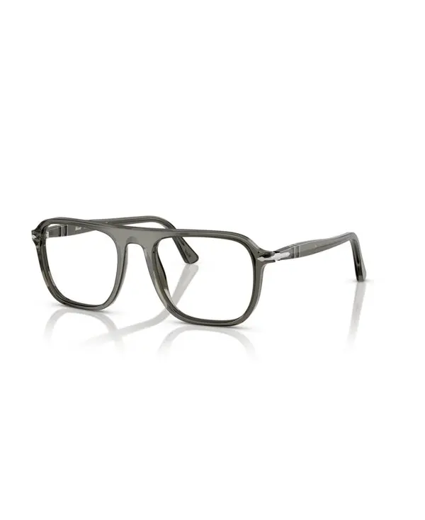 Persol Square Acetate Eyeglasses - Smoke