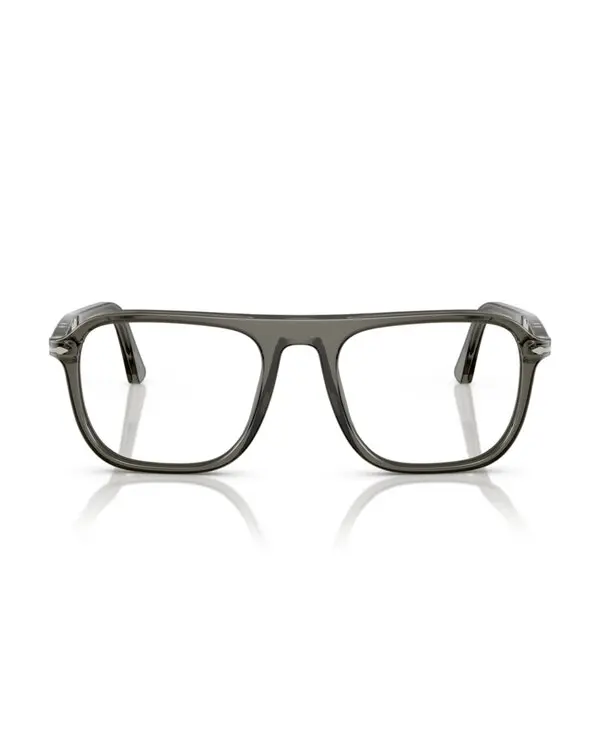 Persol Square Acetate Eyeglasses - Smoke