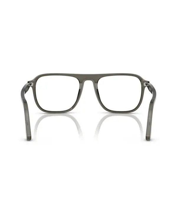 Persol Square Acetate Eyeglasses - Smoke
