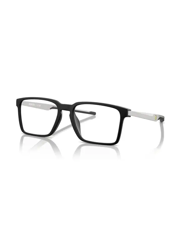 SCUDERIA FERRARI Rectangle Eyeglasses - Matte Black