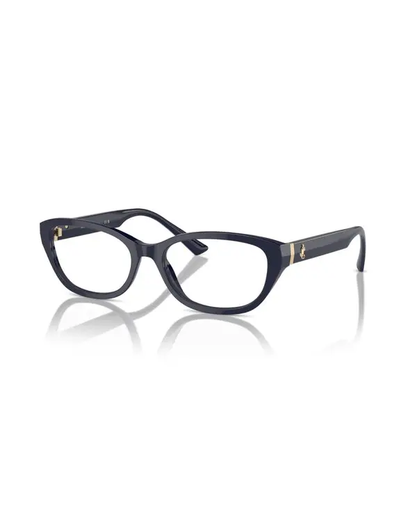 JIMMY CHOO Oval Eyeglasses - Blue