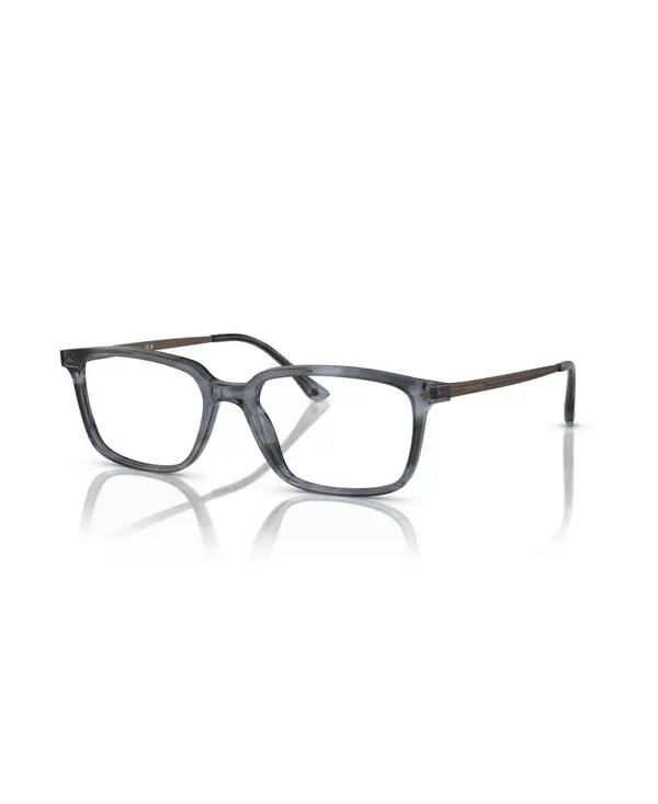 Giorgio Armani Rectangle Eyeglasses - Blue