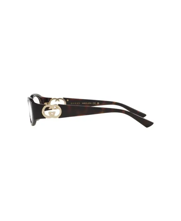 Gucci Round Eyeglasses - Tortoise
