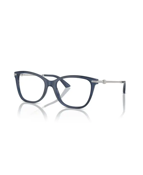 JIMMY CHOO Pillow Eyeglasses - Transparent Blue