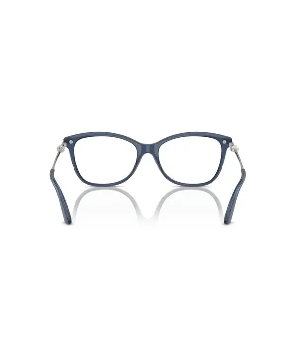 JIMMY CHOO Pillow Eyeglasses - Transparent Blue