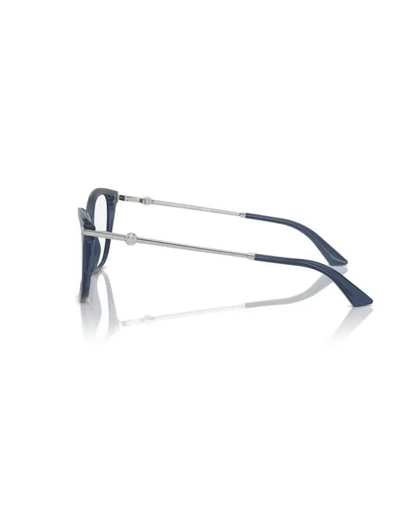 JIMMY CHOO Pillow Eyeglasses - Transparent Blue