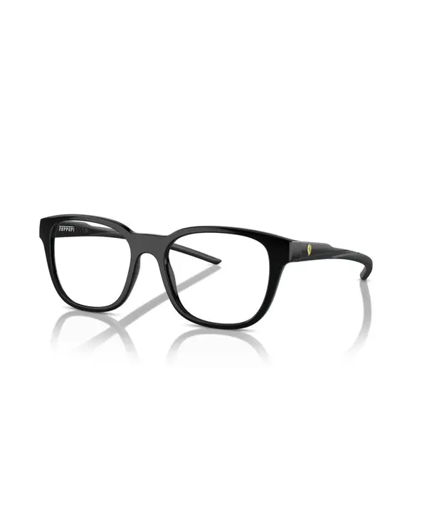 SCUDERIA FERRARI Square Eyeglasses - Black