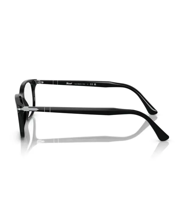 Persol Square Acetate Eyeglasses - Black