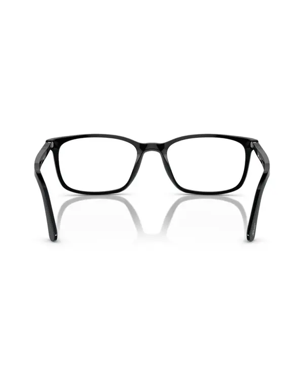 Persol Square Acetate Eyeglasses - Black