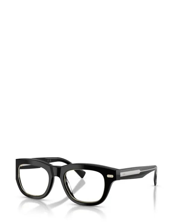 Brunello Cucinelli Square Eyeglasses - Nero