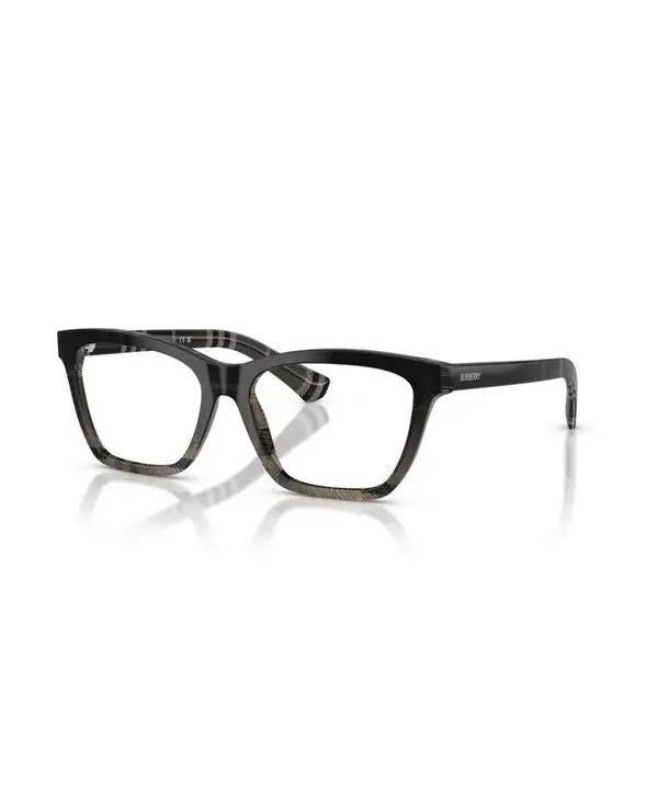 Burberry Square Eyeglasses - Grey Check
