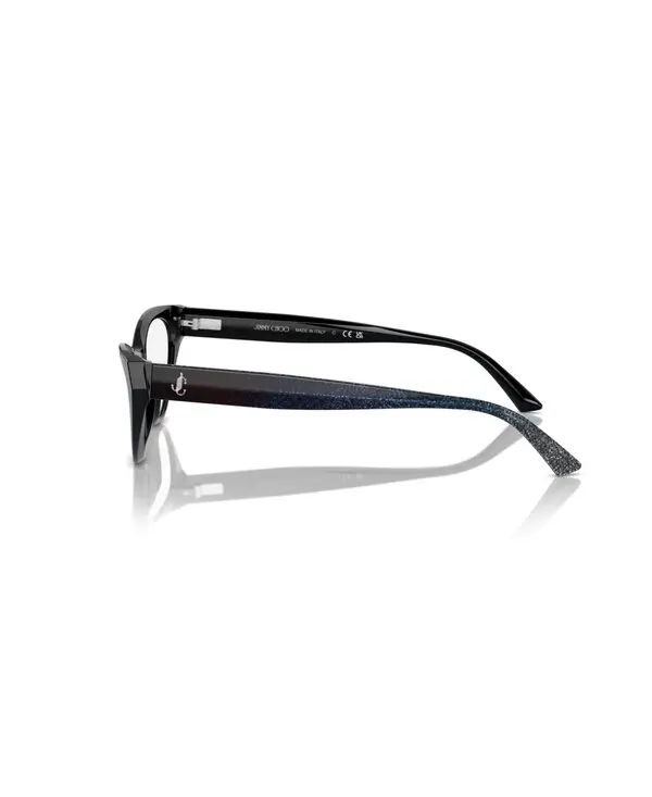 JIMMY CHOO Cat Eye Eyeglasses - Black
