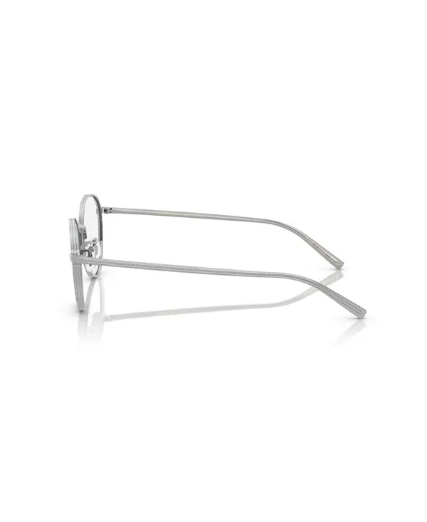 Oliver Spencer Kesner Round Frame Eyeglasses - Silver
