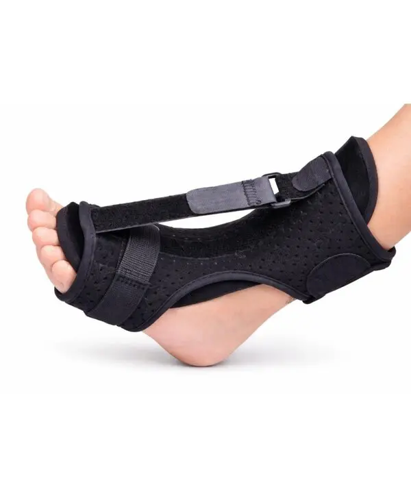 PLAYMAKAR Plantar Fasciitis Night Splint - Black