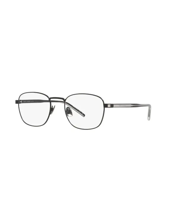 Saint Laurent Oval Eyeglasses - Black