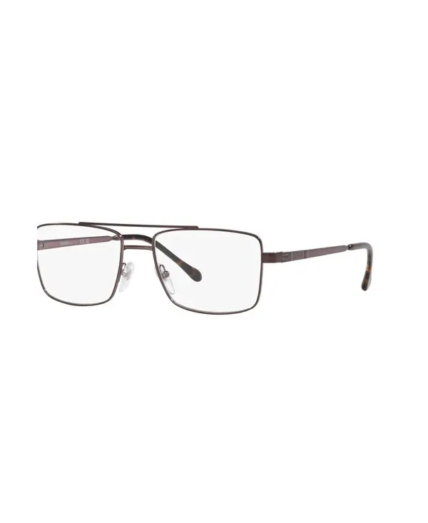 SFEROFLEX Square Eyeglasses - Dark Brown