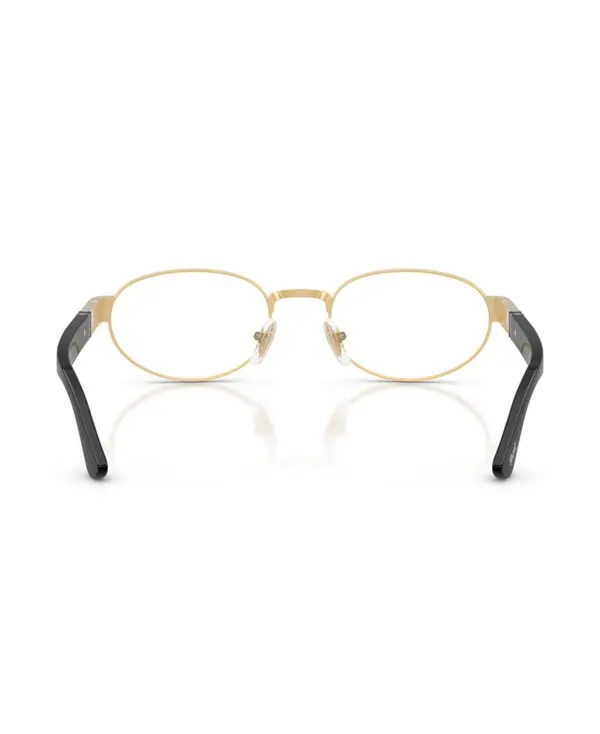 Persol Round Full Rim Eyeglasses - Gold