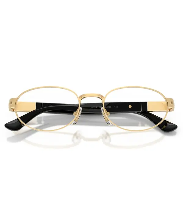 Persol Round Full Rim Eyeglasses - Gold