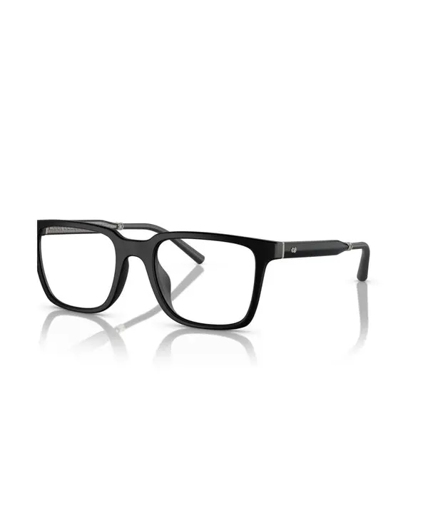 Oliver Spencer Rectangle Eyeglasses - Matte Black
