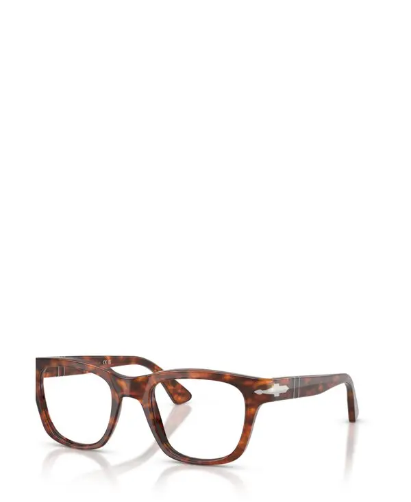 Persol Square Frame Eyeglasses - Havana