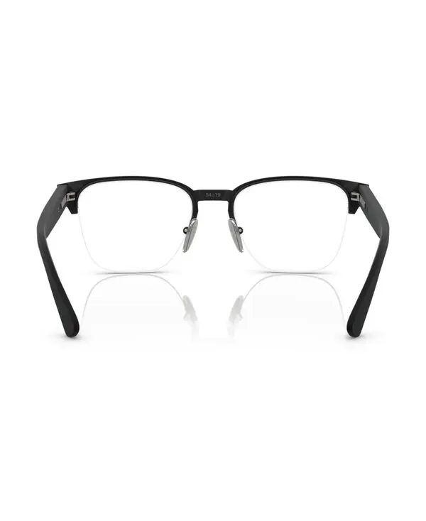 Prada Square Frame Half Rim Eyeglasses