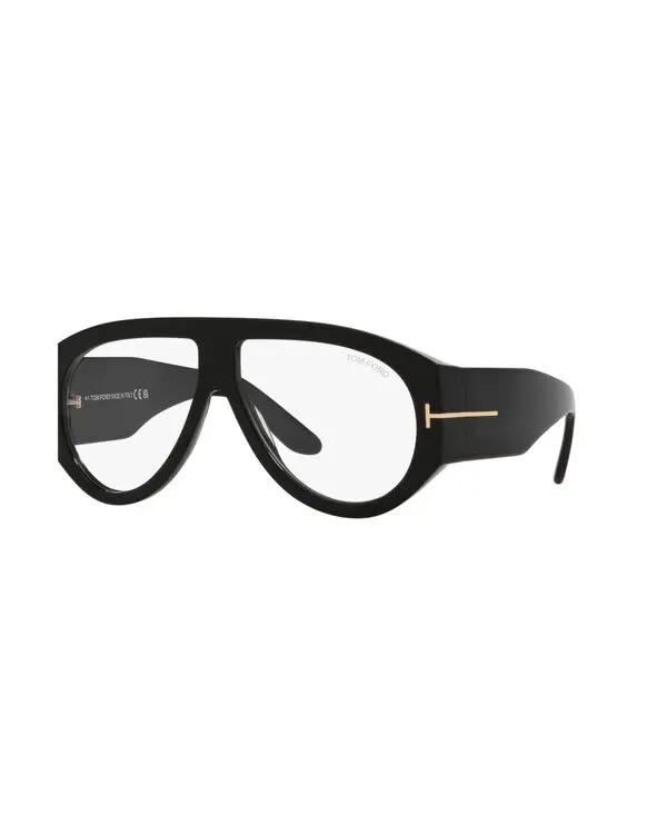 TOM FORD Pilot Eyeglasses - Black Shiny