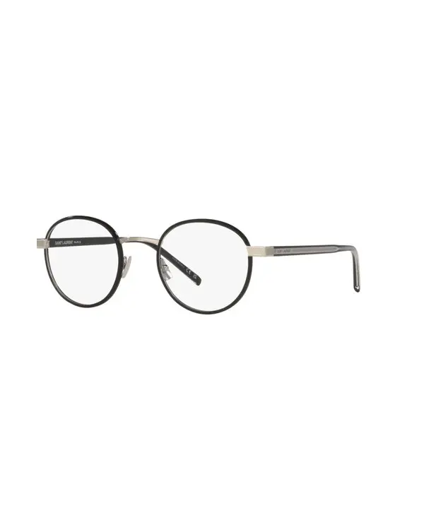 Saint Laurent Round Eyeglasses - Black