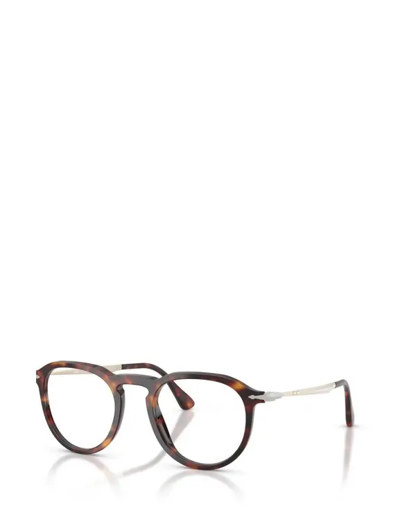 Persol Pier Square Frame Eyeglasses - Havana