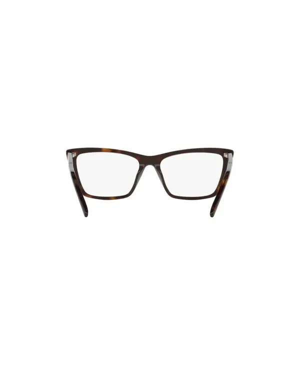 Saint Laurent Rectangle Mica Thin Opt Eyeglasses
