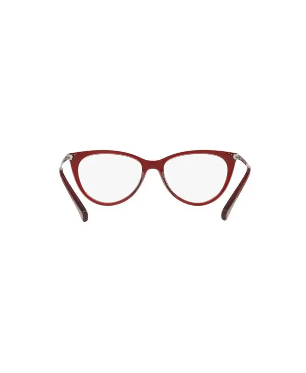 LENSCRAFTERS Cat Eye Eyeglasses - Shiny Opal Red