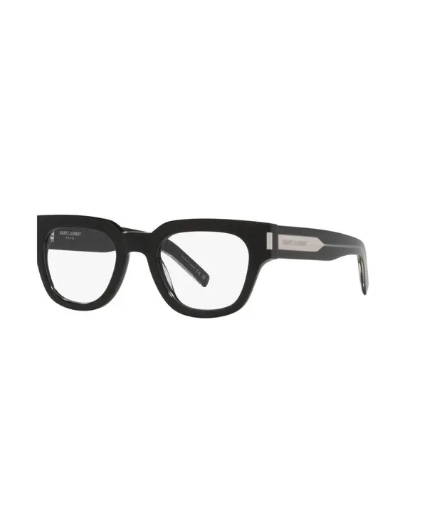 Saint Laurent Rectangle Eyeglasses - Black