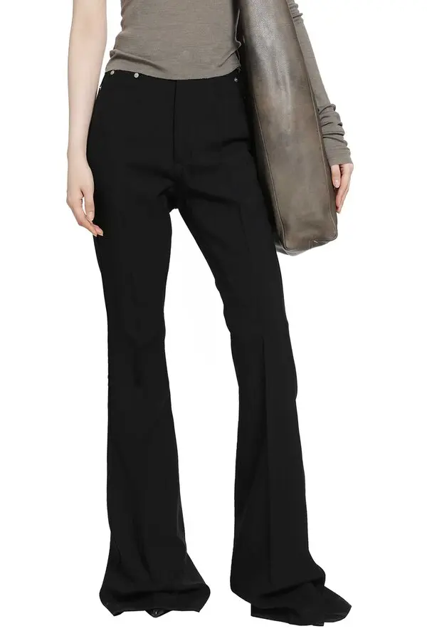 Rick Owens Tower Bolan Bootcut - Black