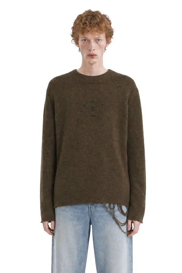 MAISON MARGIELA Wool Blend Sweater - Green