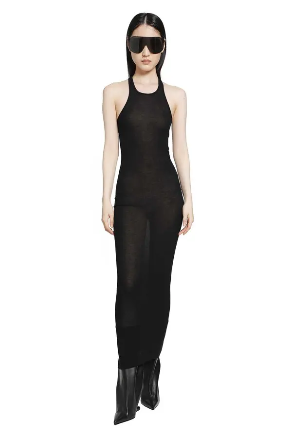 Rick Owens Tower Tank Dress - Black