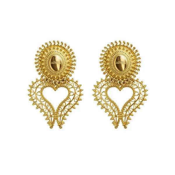 ADIBA Lamprocapnos Heart Earring