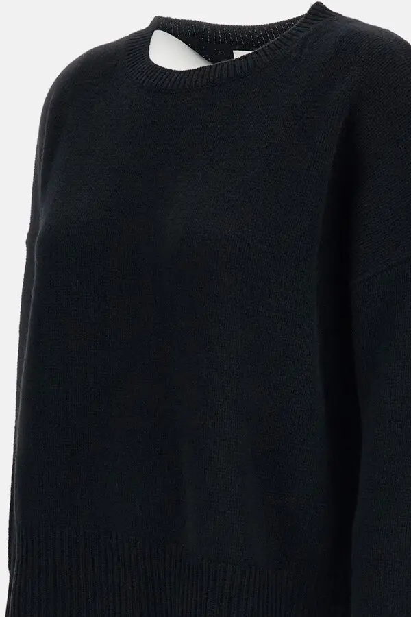 LISA YANG Mila Round Neck Cashmere Sweater - Multicolor