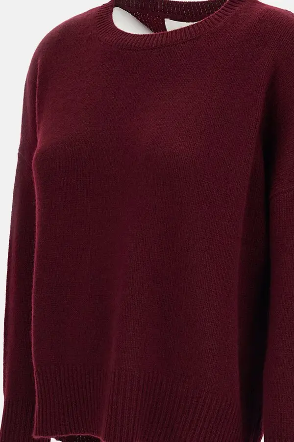 LISA YANG Mila Round Neck Cashmere Sweater - Multicolor