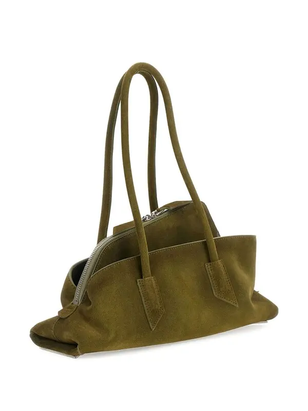 Attico La Passeggiata Small Leather Shoulder Bag