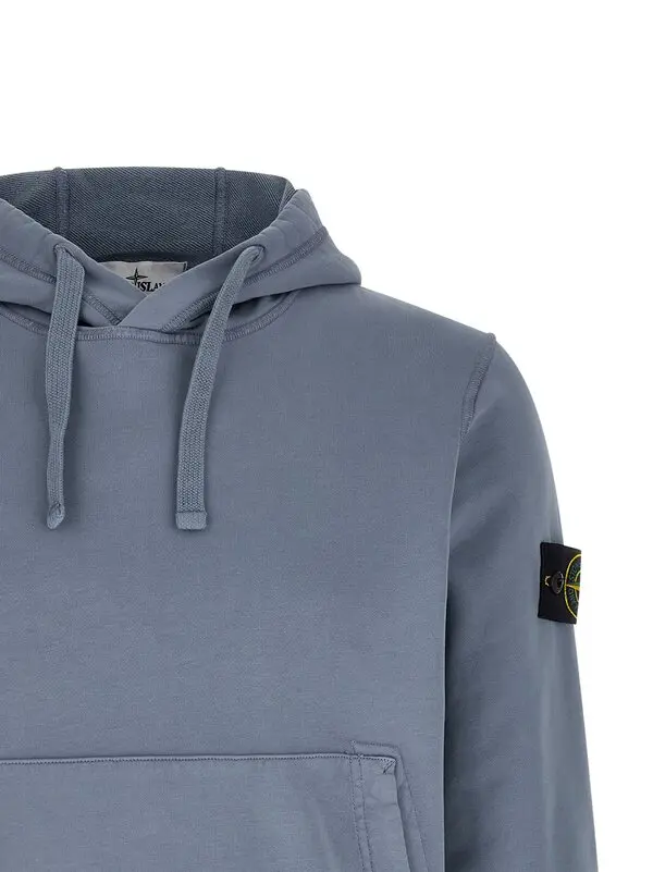 Stone Island 6100062 Garment-dyed Organic Cotton Hoodie