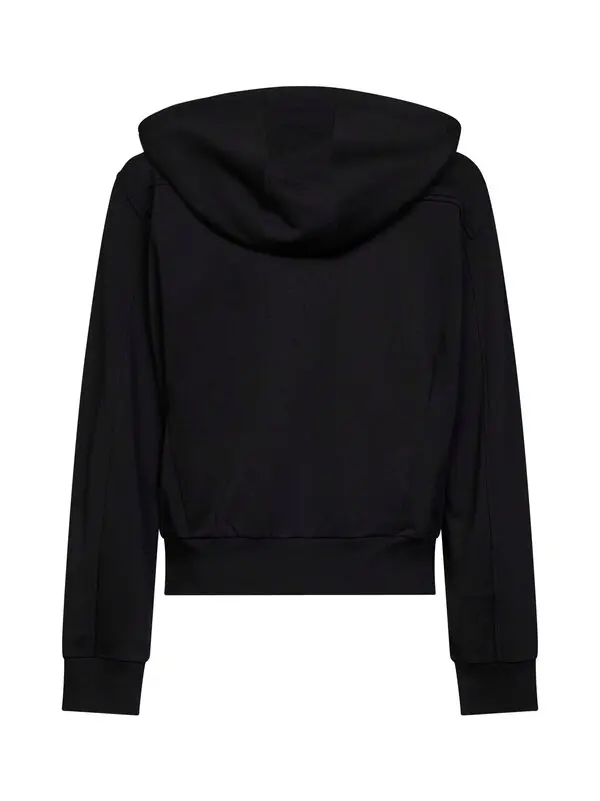 Dries Van Noten Zip-up Wool Hoodie