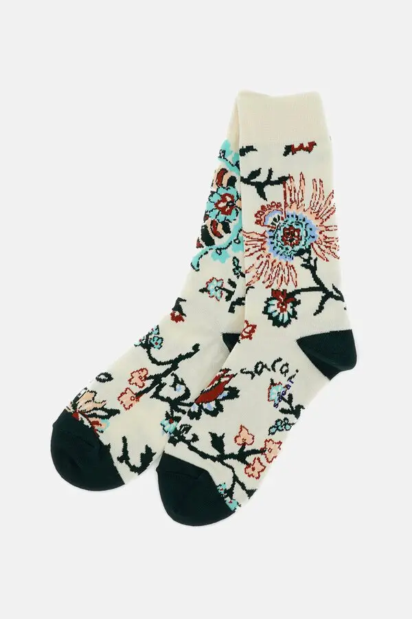 Sacai Floral Socks - Multicolor
