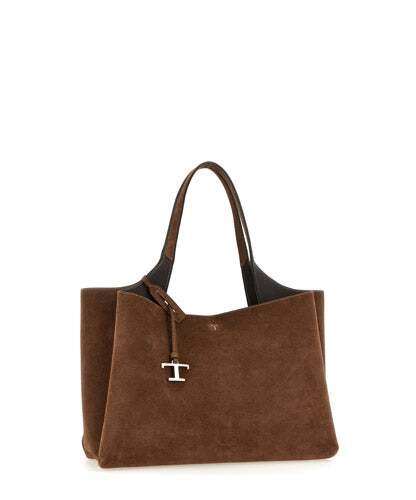 TOD'S Medium Apa Double Handle Bag With Pendant - Multicolor