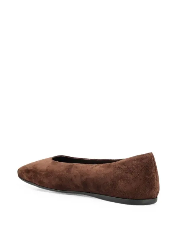 Prada Suede Ballet Flats