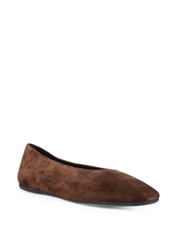 Prada Suede Ballet Flats