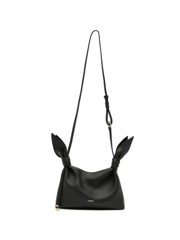 Loewe Knotted Leather Shoulder Bag - Multicolor