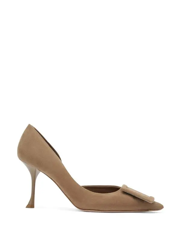 ROGER VIVIER Viv Ville Leather Pumps - Multicolor